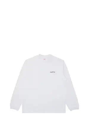 Supreme Mock Neck Long-sleeve Top - White