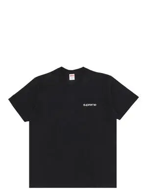 Supreme Nyc Tee 'black' Black
