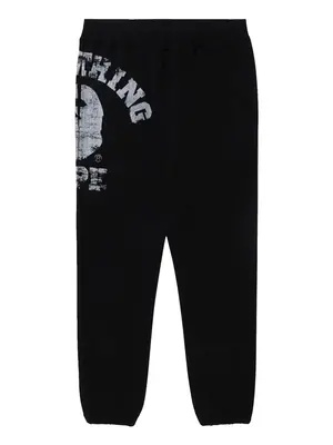 A BATHING APE Big College Sweatpants - Black
