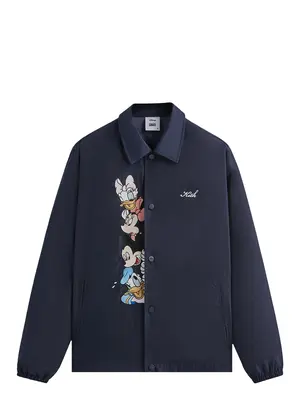 Kith For Mickey & Friends Nylon Coaches Jacket - Blue