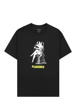 PLEASURES French Kiss T-shirt - Black