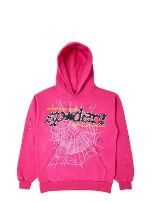 SP5DER Sp5der P*nk V2 Hoodie Pink
