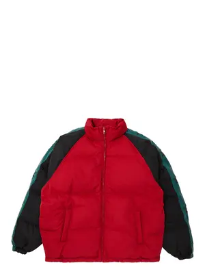 Supreme Supreme Star Sleeve Down Puffer Jacket Red