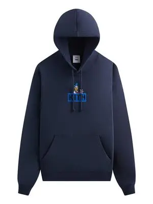 Kith For Mickey & Friends Donald Duck Classic Logo Hoodie - Blue