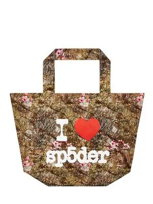 SP5DER Souvenir Xl Tote Bag 'real Tree - Multicolor