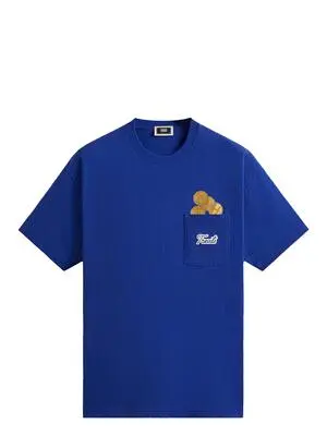 Kith Treats Hanukkah Gelt Coins Pocket Tee Blue