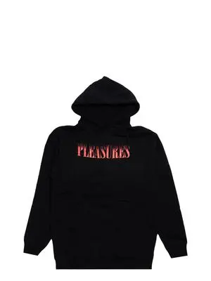 PLEASURES Hooded Pullover - Black