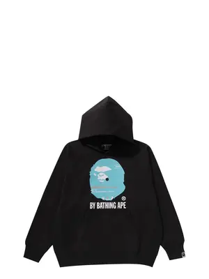 A BATHING APE By Bathing Ape Pullover Hoodie - Black