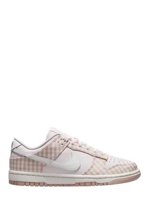 Nike Dunk Low Gingham Sneakers - Pink