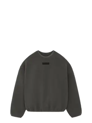 Fear Of God Polar Fleece Crewneck 'ink - Black
