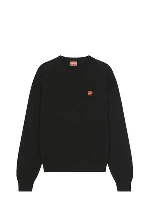 Kenzo Crest Logo Jumper - Black