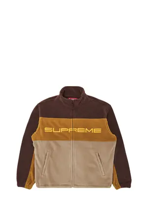 Supreme Polartec Zip Jacket - Brown