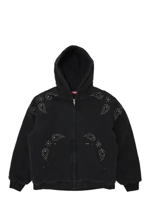 Supreme Paisley Studded Work Jacket - Black