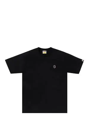 A BATHING APE Ape Head One Point Tee - Black