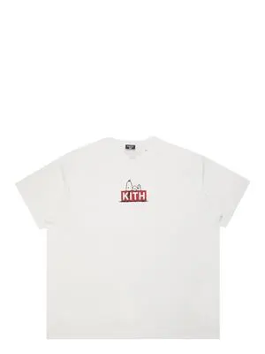 Kith For Peanuts Doghouse Tee - White