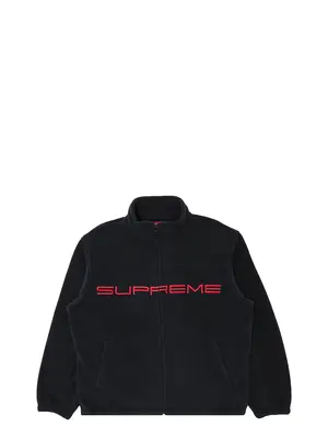 Supreme Polartec Zip Jacket - Black