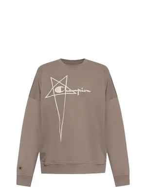 Rick Owens Pullover Sweatshirt - Brown