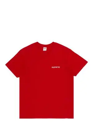 Supreme Nyc Tee 'red' Red