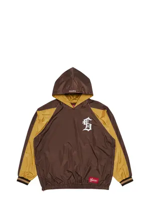 Supreme Hooded Pullover - Brown