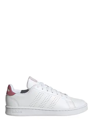 Adidas Advantage Lace Up Sneakers White