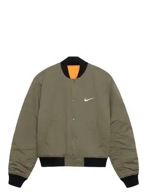 StÜssy X Nike Reversible Varsity Jacket - Green
