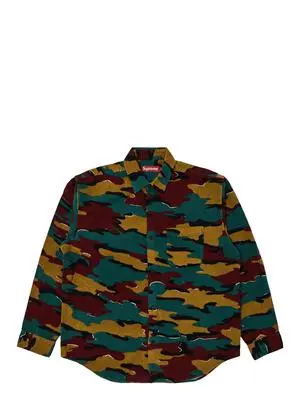 SUPREME Camo Flannel Shirt