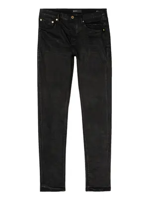 PURPLE BRAND Low Rise Skinny Jeans - Black