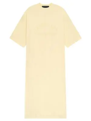Fear Of God 3/4 Sleeve Dress - Yellow