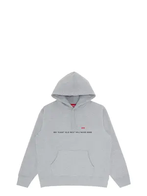Supreme Supreme Shop Small Box Logo Hooded Sweatshirt Grey