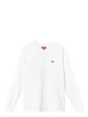 Supreme Small Box Long-sleeve Tee - White