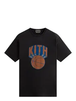 Kith For The New York Knicks Vintage Tee - Black