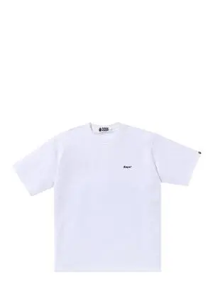 A BATHING APE One Point Relaxed Fit Tee - White