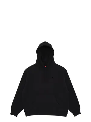 Supreme Small Box Drawcord Hooded Sweatshirt - Black