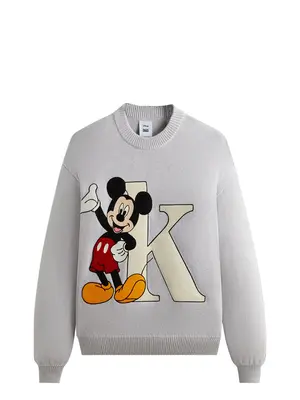 Kith For Mickey & Friends Crewneck Sweater - Grey