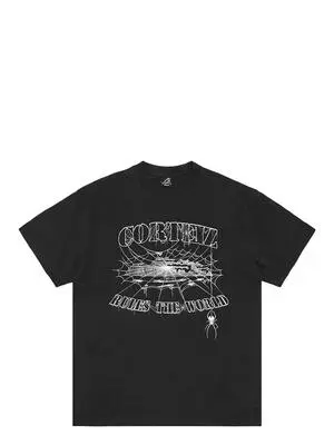 CORTEIZ Web Alcatraz Tee - Black