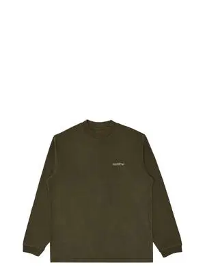 Supreme Long-sleeve Mock Neck Top - Green