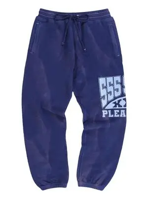PLEASURES X Triple 5 Soul 53x Inside Out Sweatpants - Blue
