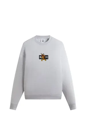 Kith For Mickey & Friends Pluto Classic Logo Crewneck - Grey