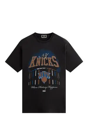 Kith For The New York Knicks Msg Vintage Tee - Black