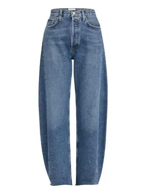 AGOLDE Luna Barrel Leg Jeans Control Dk Ind