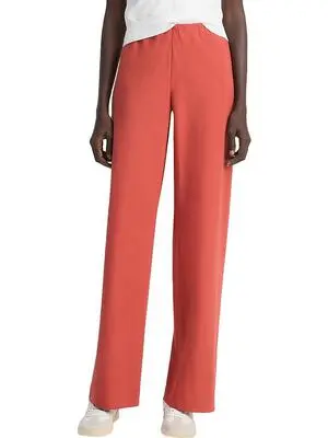 Vince Wide Leg Trousers - Terra