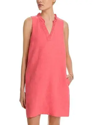 Tommy Bahama Two Palms Double Ruffle Dress - Melon Berry