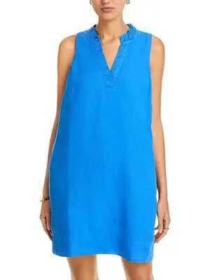 Tommy Bahama Tommy Bahama Two Palms Double Ruffle Dress Palace Blue