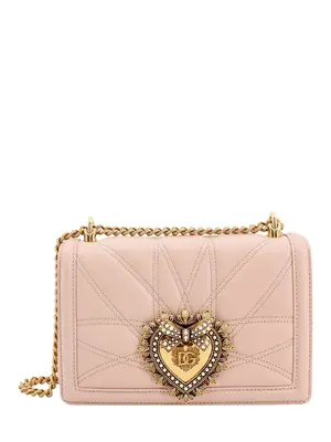 Dolce & Gabbana DOLCE & GABBANA Devotion Shoulder Bag Pink