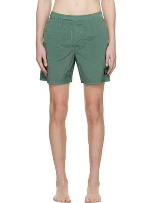 Stone Island Stone Island Patch Swim Shorts V0052 Light Green