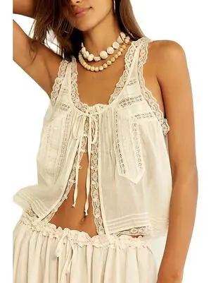 Free People Forevermore Tank - Ivory