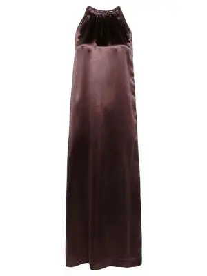 LOULOU DE SAISON LouLou De Saison Morene Halterneck Maxi Dress