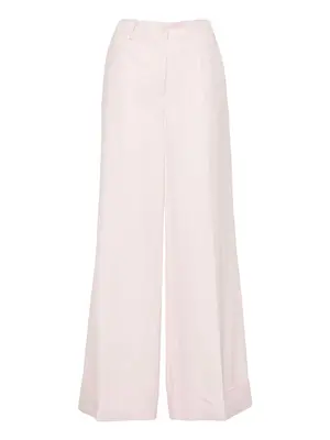 P.A.R.O.S.H P.A.R.O.S.H. Mid-Waist Wide-Leg Trousers