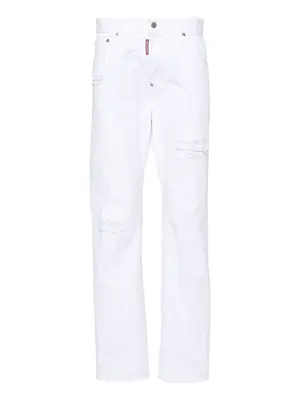 Dsquared2 642 Straight-leg Jeans - White