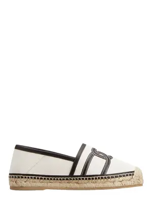 TOD'S Kate Chain-pattern Espadrilles - Neutrals